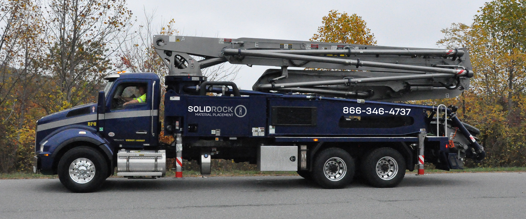 Boom Pumps for reliable and efficient concrete placement | Solid Rock